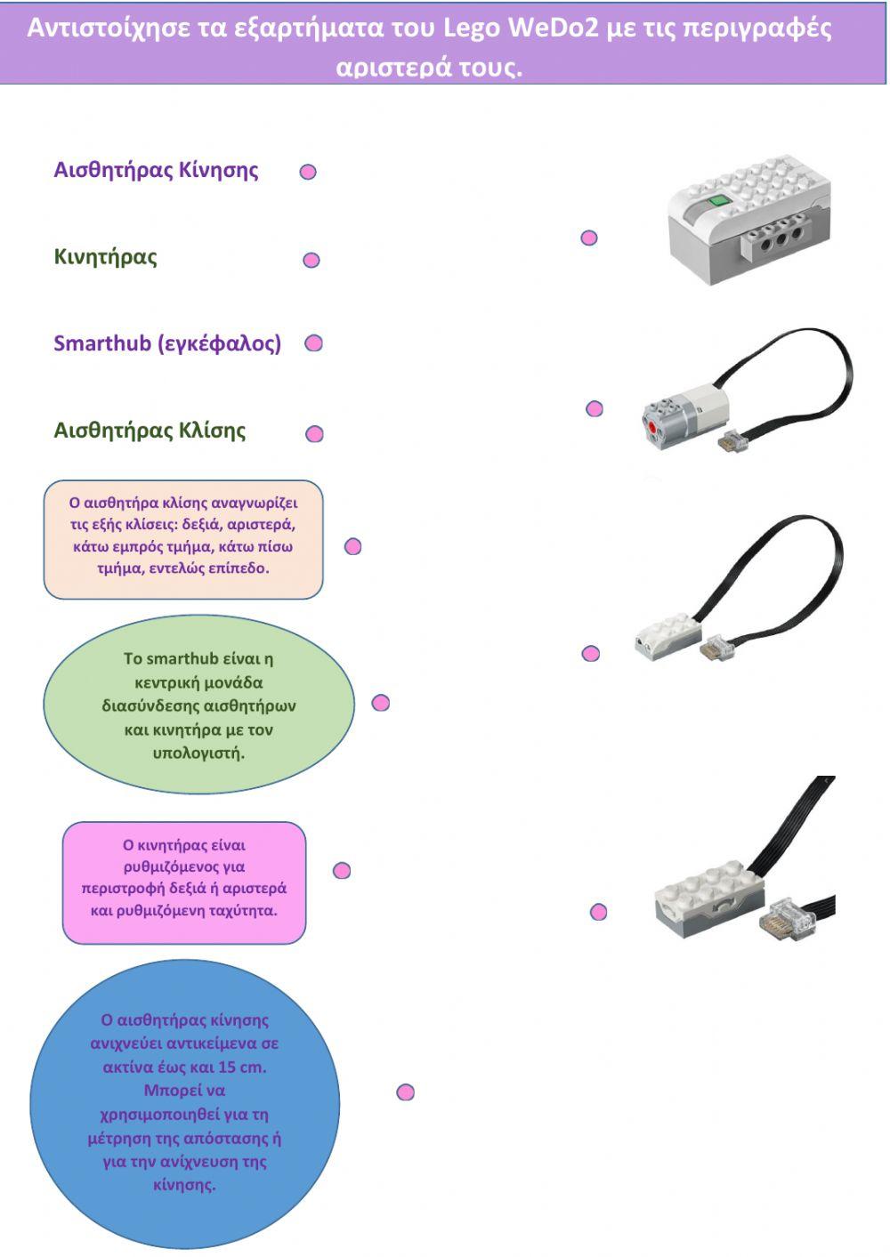 Lego wedo2 worksheet | Live Worksheets