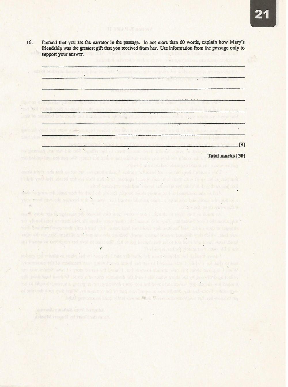 2008 BJC English Paper 3 6386563 | Olivia Rolle | Live