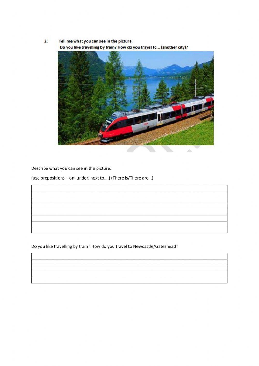 670940 | ESB exam: Describe a picture - free writing
