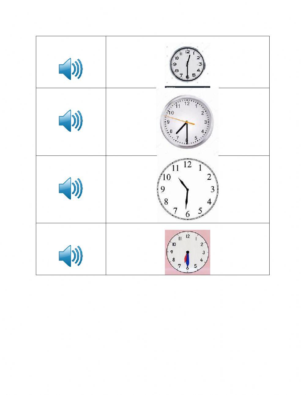 Telling Time online exercise for special education | Live Worksheets