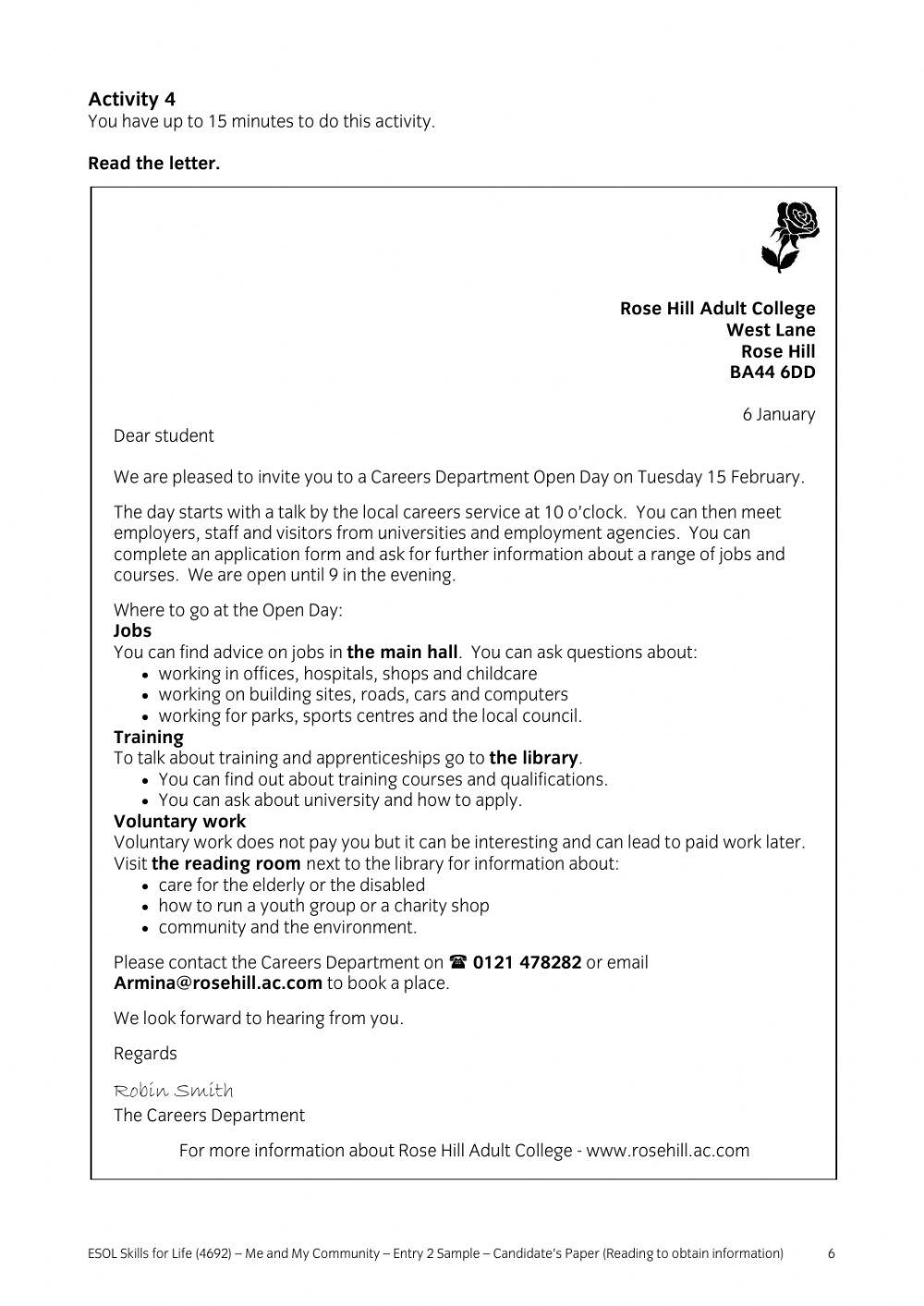 Entry 2 Reading… | Free Interactive Worksheets | 6387573