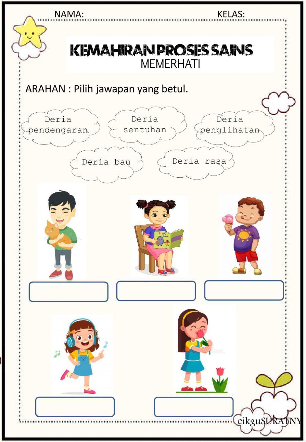 Kps:memerhati | Free Interactive Worksheets | 674444