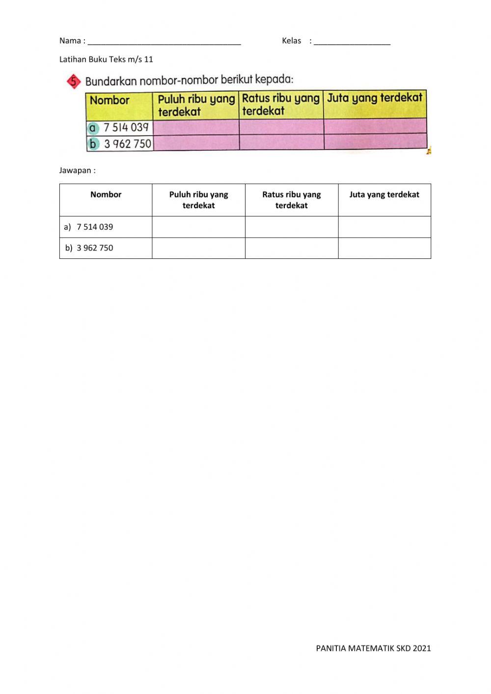 Matematik exercise for 6 | Live Worksheets