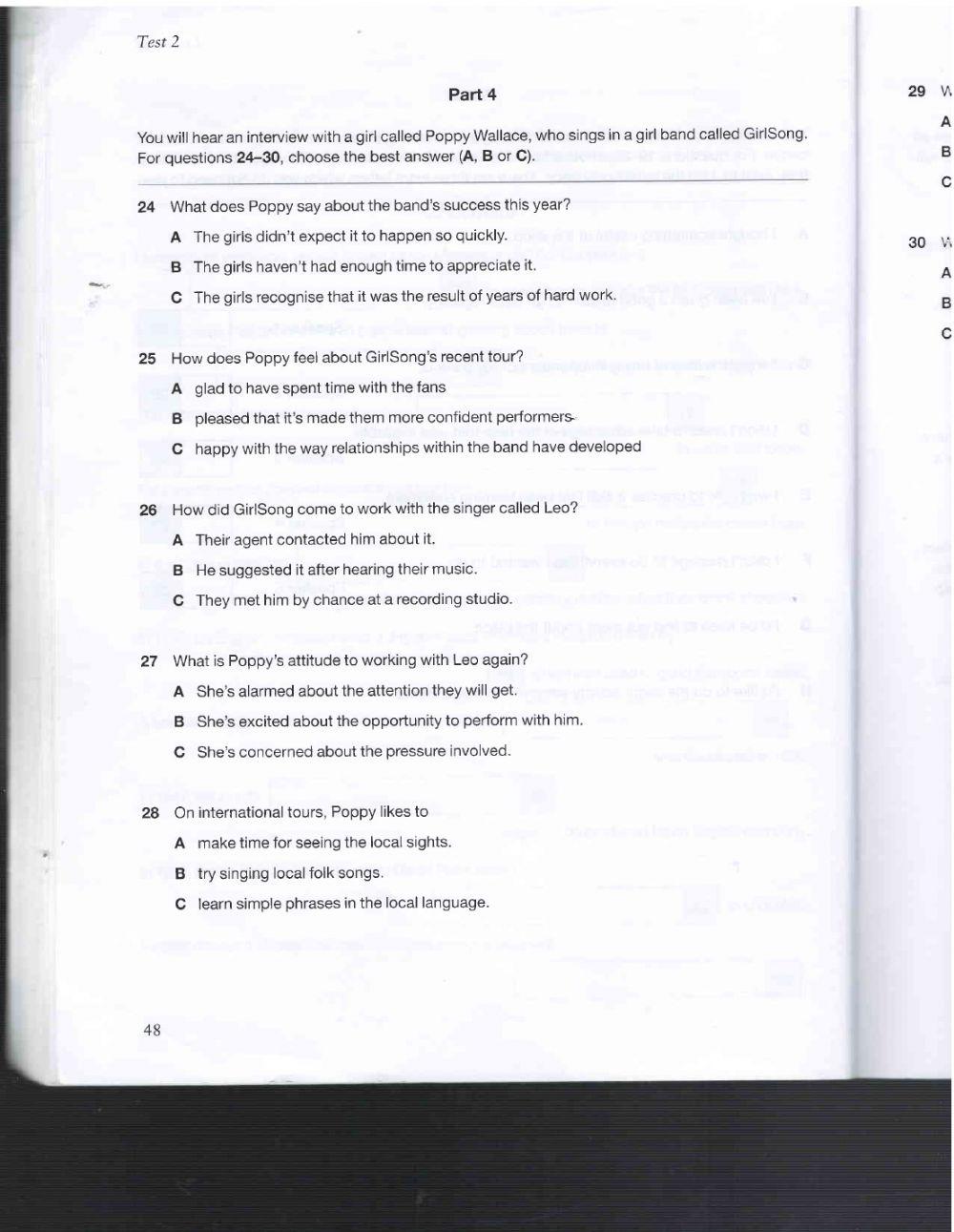 FCE Test 2 Listening 6389999 | zetam | LiveWorksheets