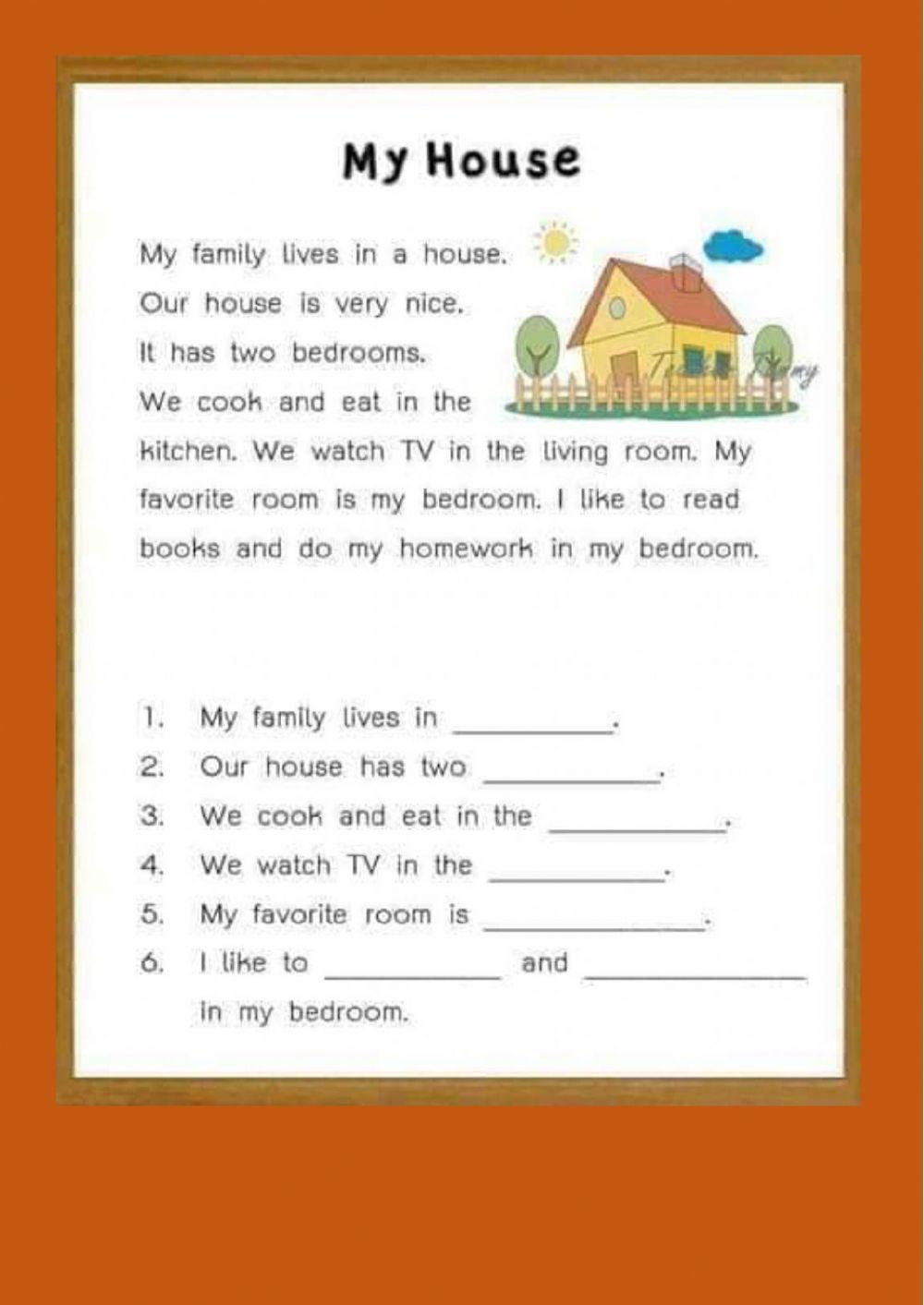 Reading activity online exercise for 3 grade | Live Worksheets