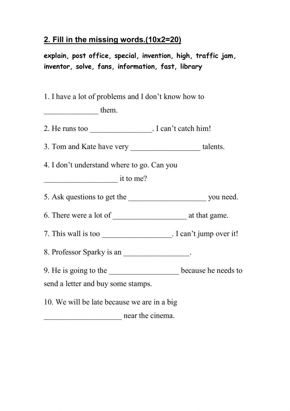 Test Unit 1 The Detectives 6391742 | Esther Chazon | Live