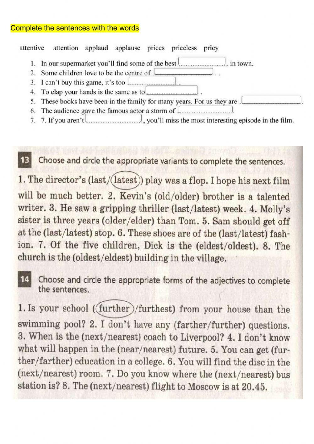 Re 8 interactive worksheet | Live Worksheets