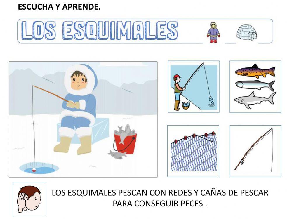 ESQUIMALES:CAZA… | Free Interactive Worksheets | 743403