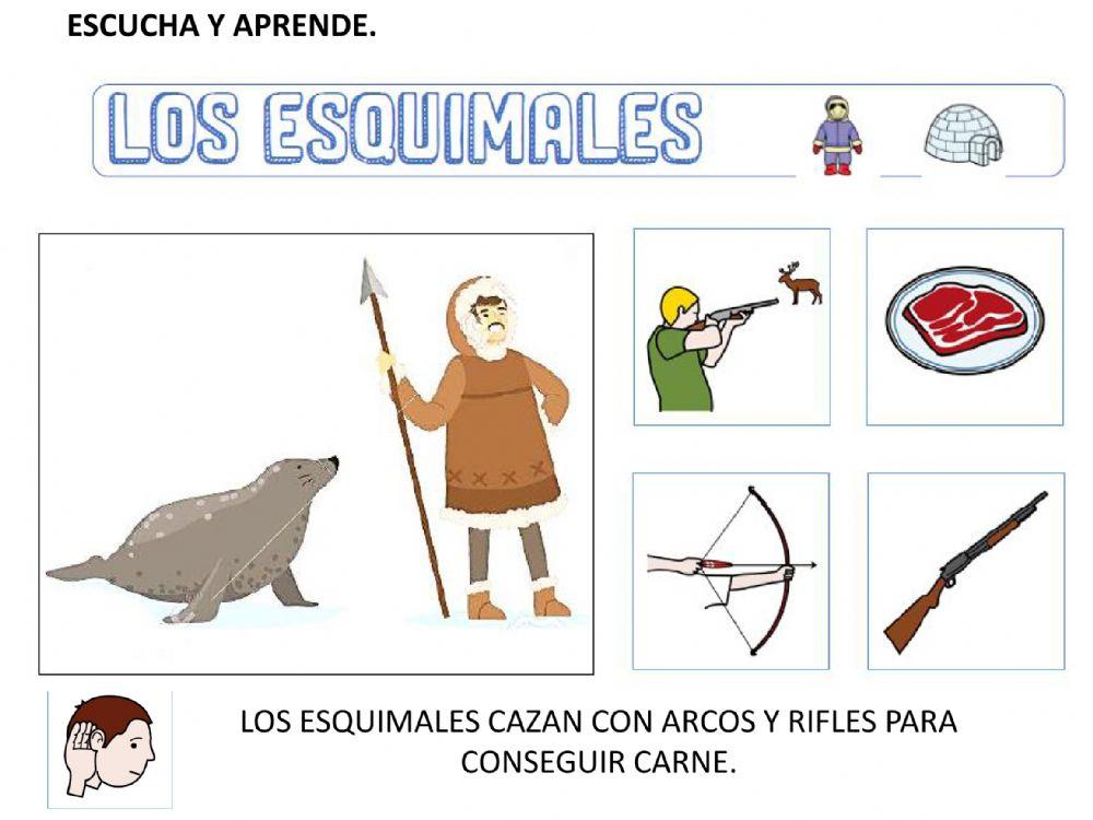 ESQUIMALES:CAZA… | Free Interactive Worksheets | 743403