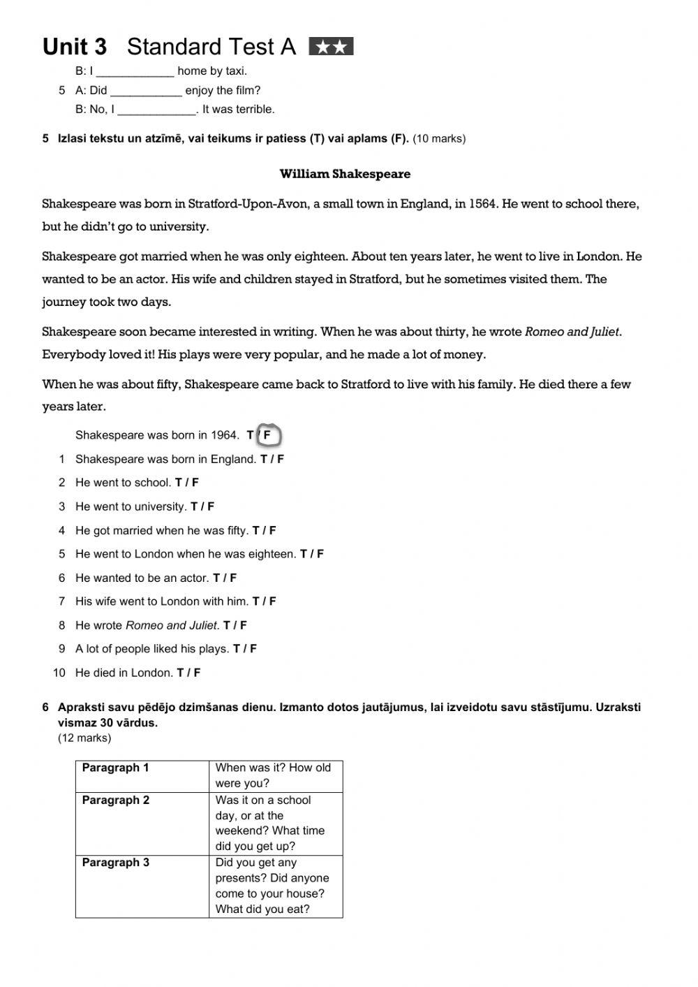 English Plus 2:… | Free Interactive Worksheets | 680190