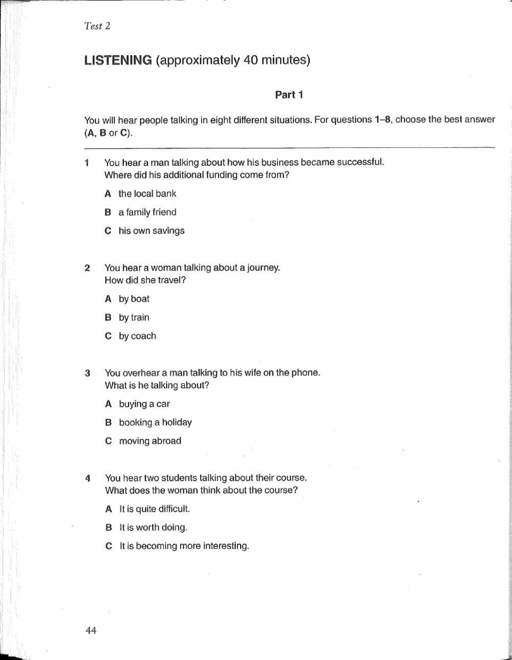 B2 First Exam Profile 2 680324 | juanacosta