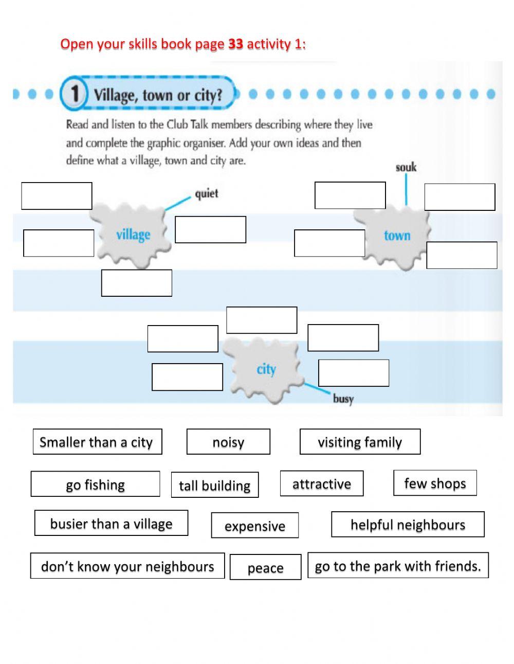Great Cities | Free Interactive Worksheets | 680390