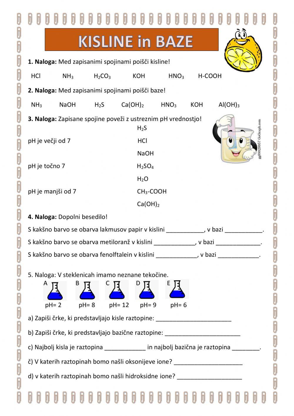 4673364 | Ponovimo kisline in baze | mojca1