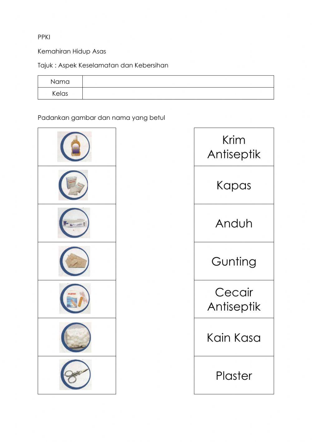 Kemahiran Hidup… | Free Interactive Worksheets | 680723