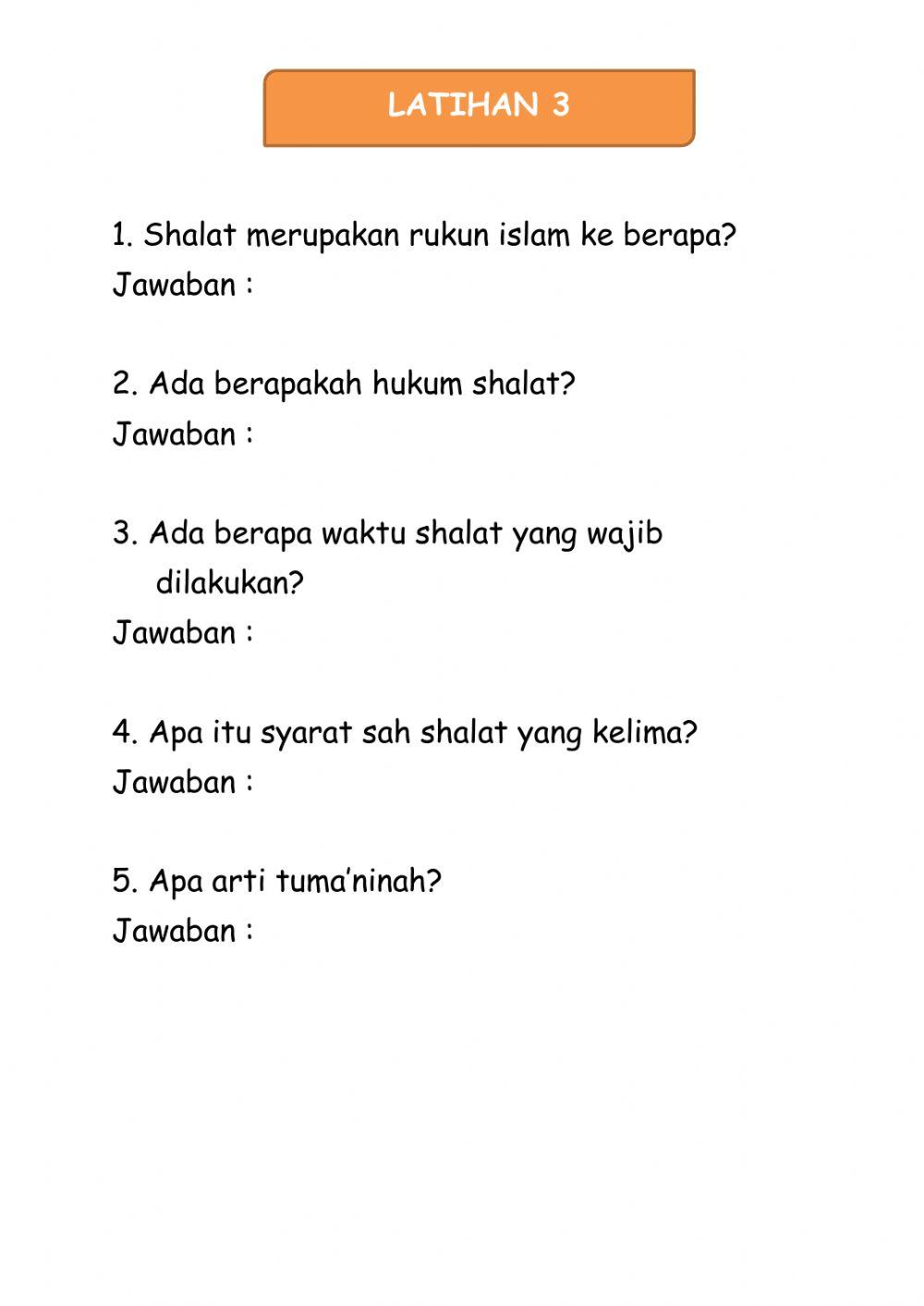 Latihan 3-Shalat 614818 | YOGI SULAEMAN | Live