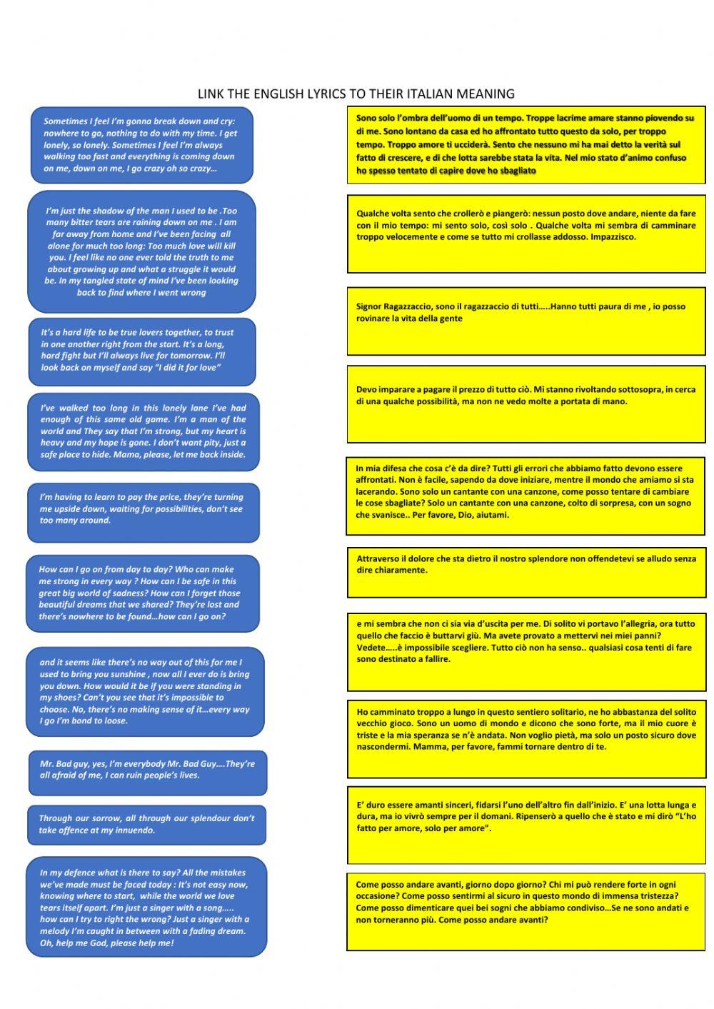 Queen Lyrics