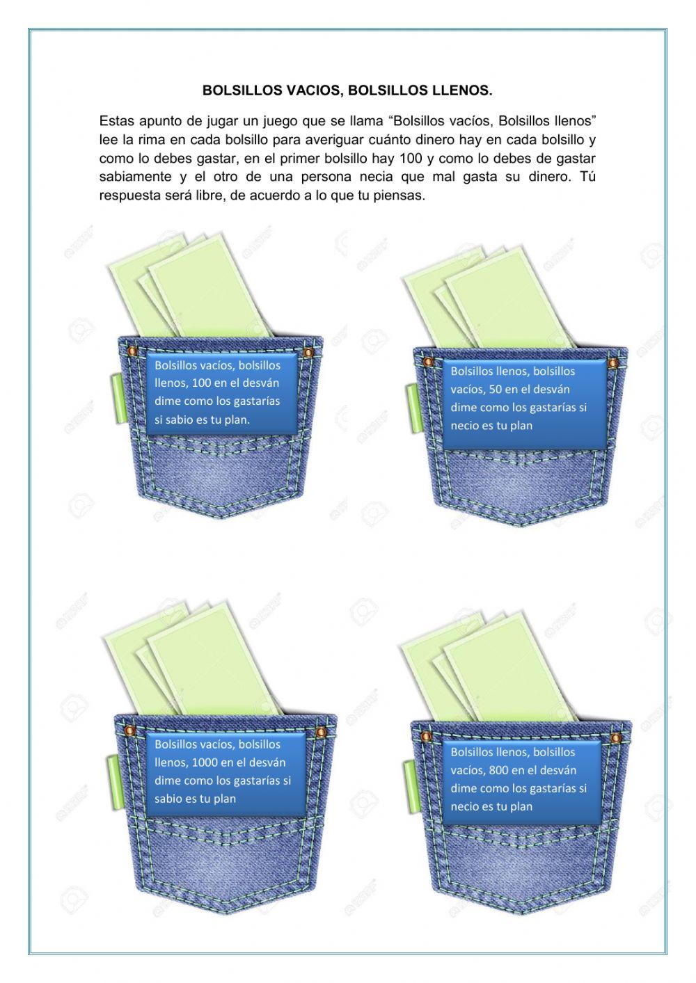 Bolsillos llenos bolsillos vacios 615253