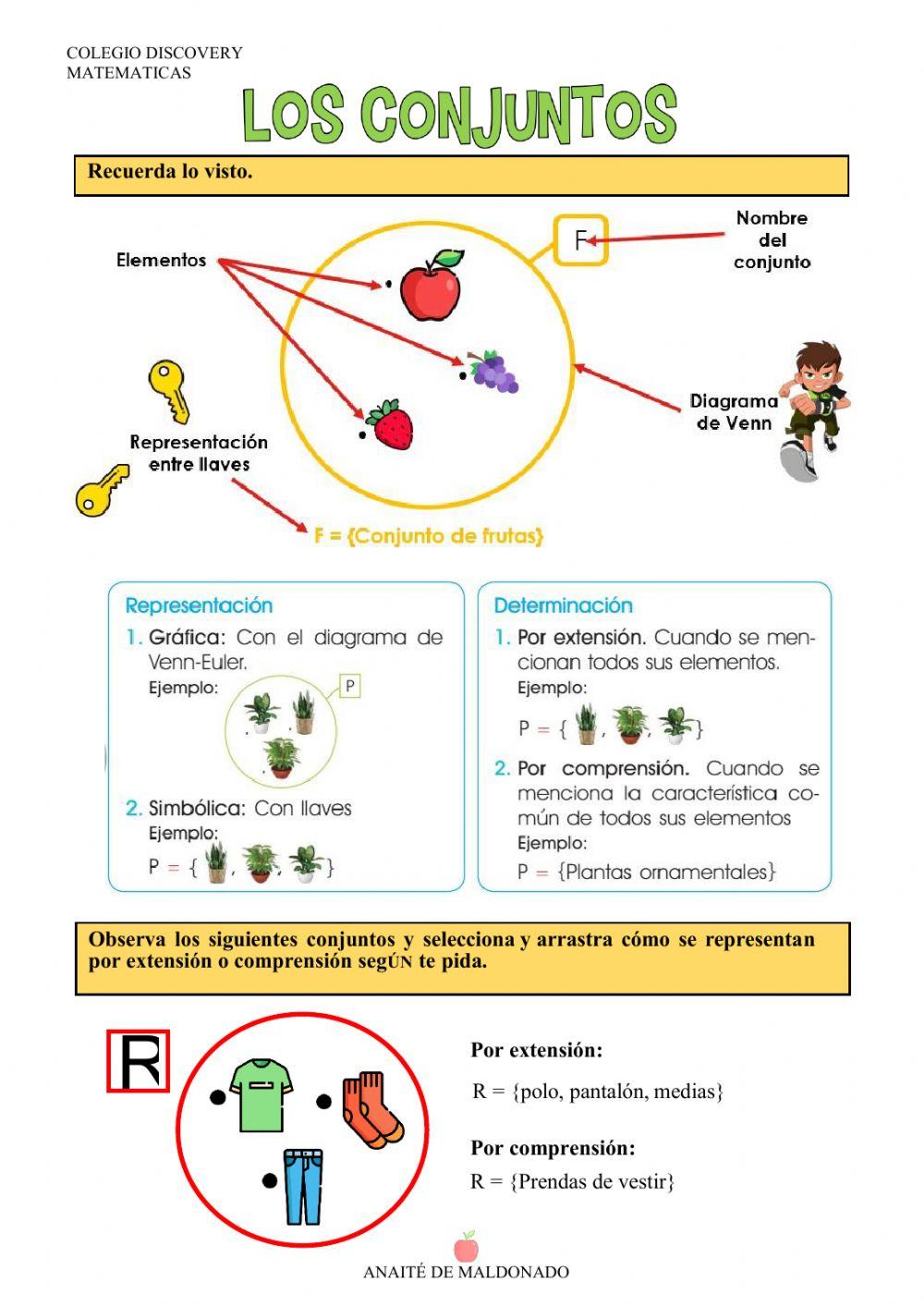 REPRESENTACIÓN DE CONJUNTOS 6344808 | AnaiteMaldonado