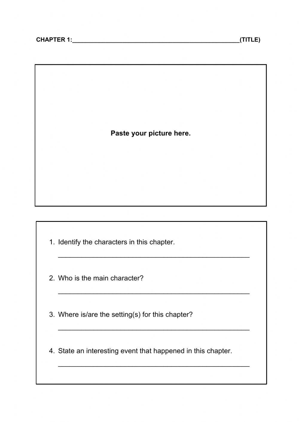 And Something Weird Happened.. interactive worksheet | Live Worksheets