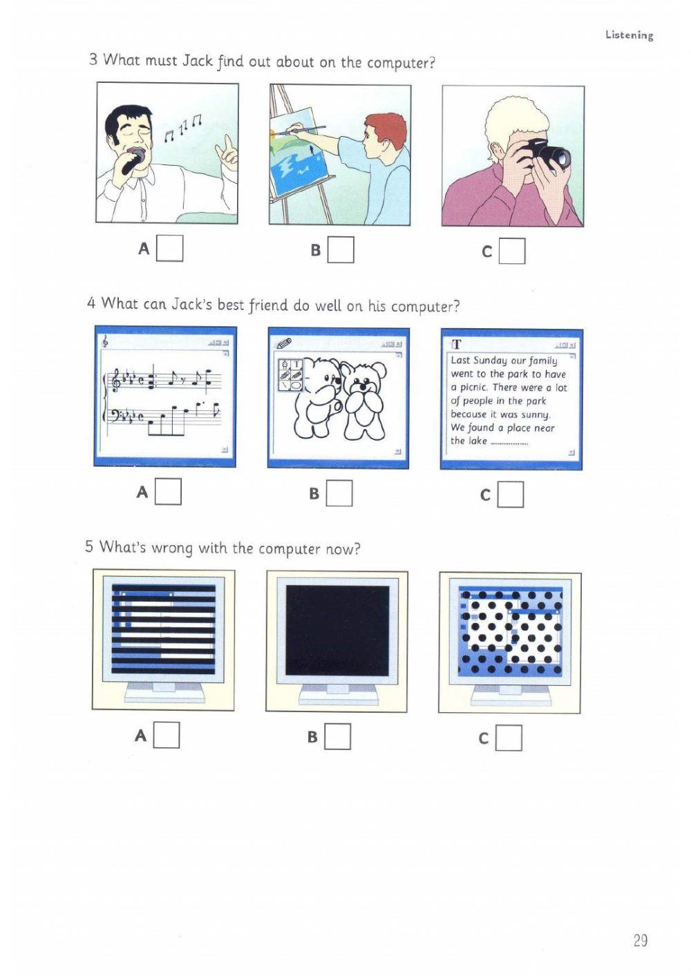 flyers 8 test 2 online exercise for | Live Worksheets
