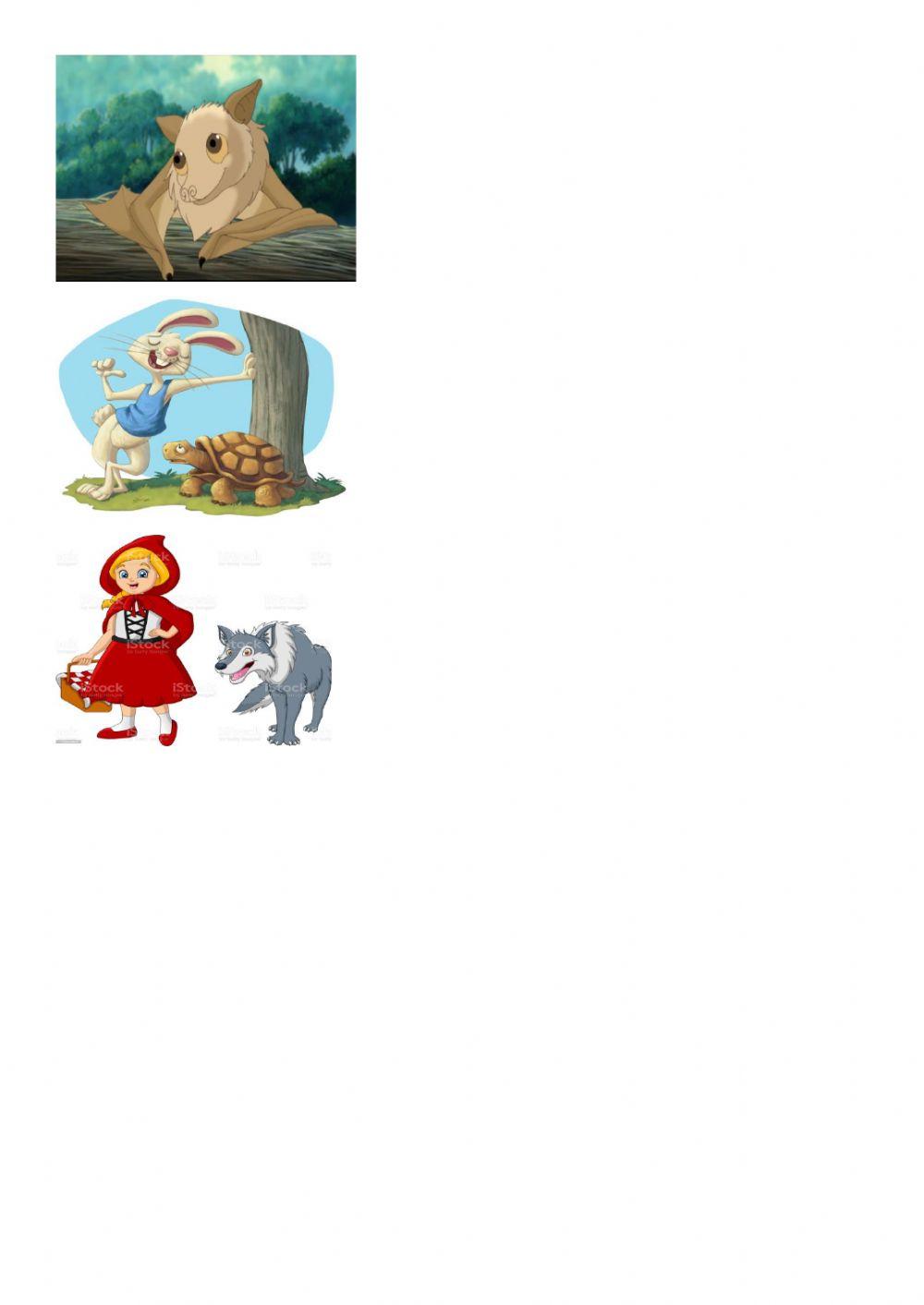 Story element: character worksheet | Live Worksheets