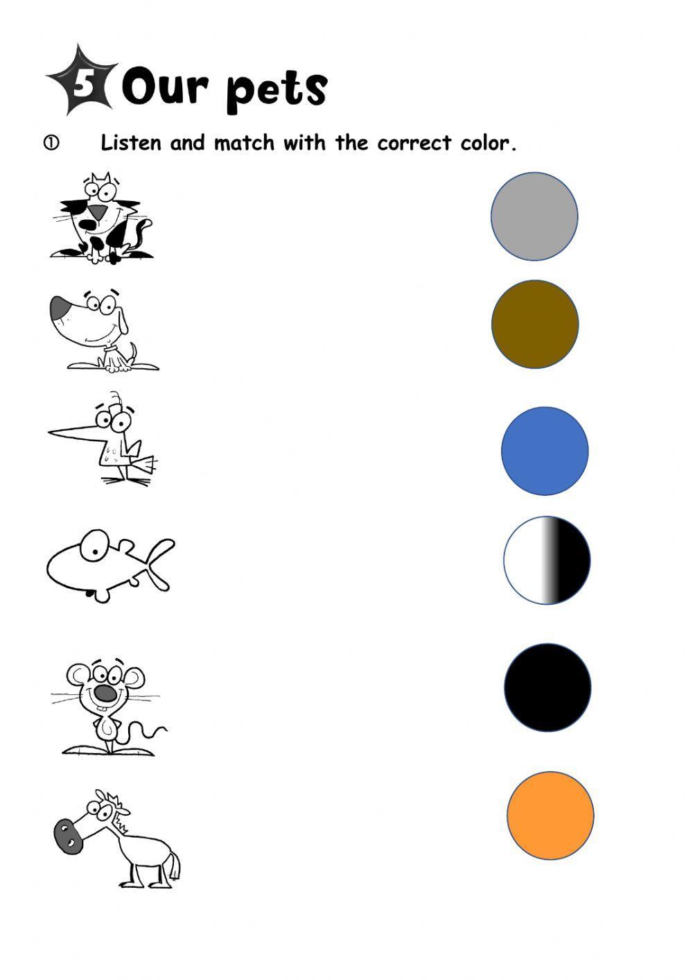 616886 | Our pets | Gracedl75 | LiveWorksheets