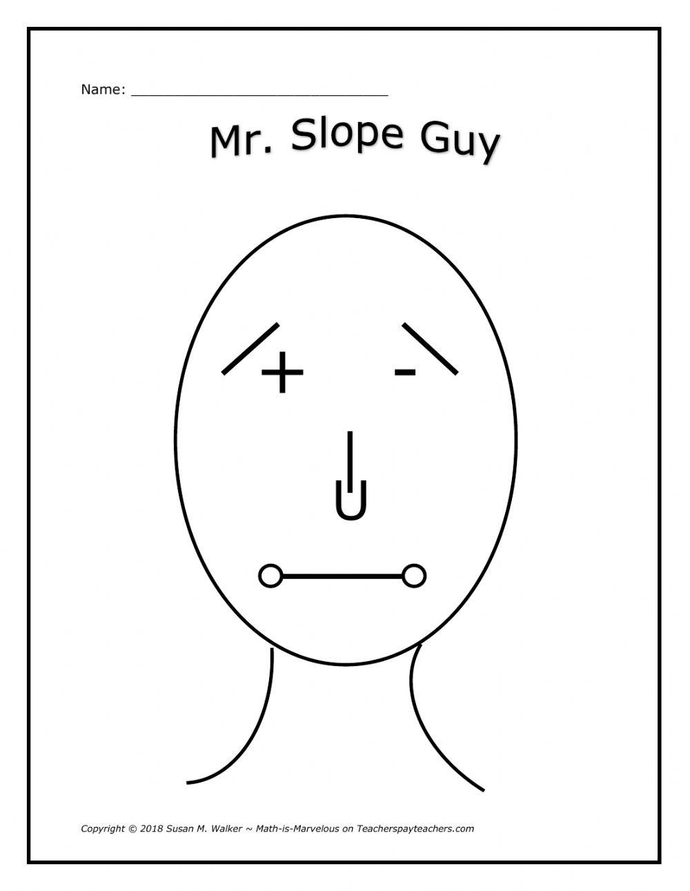 Slope Person online exercise for | Live Worksheets