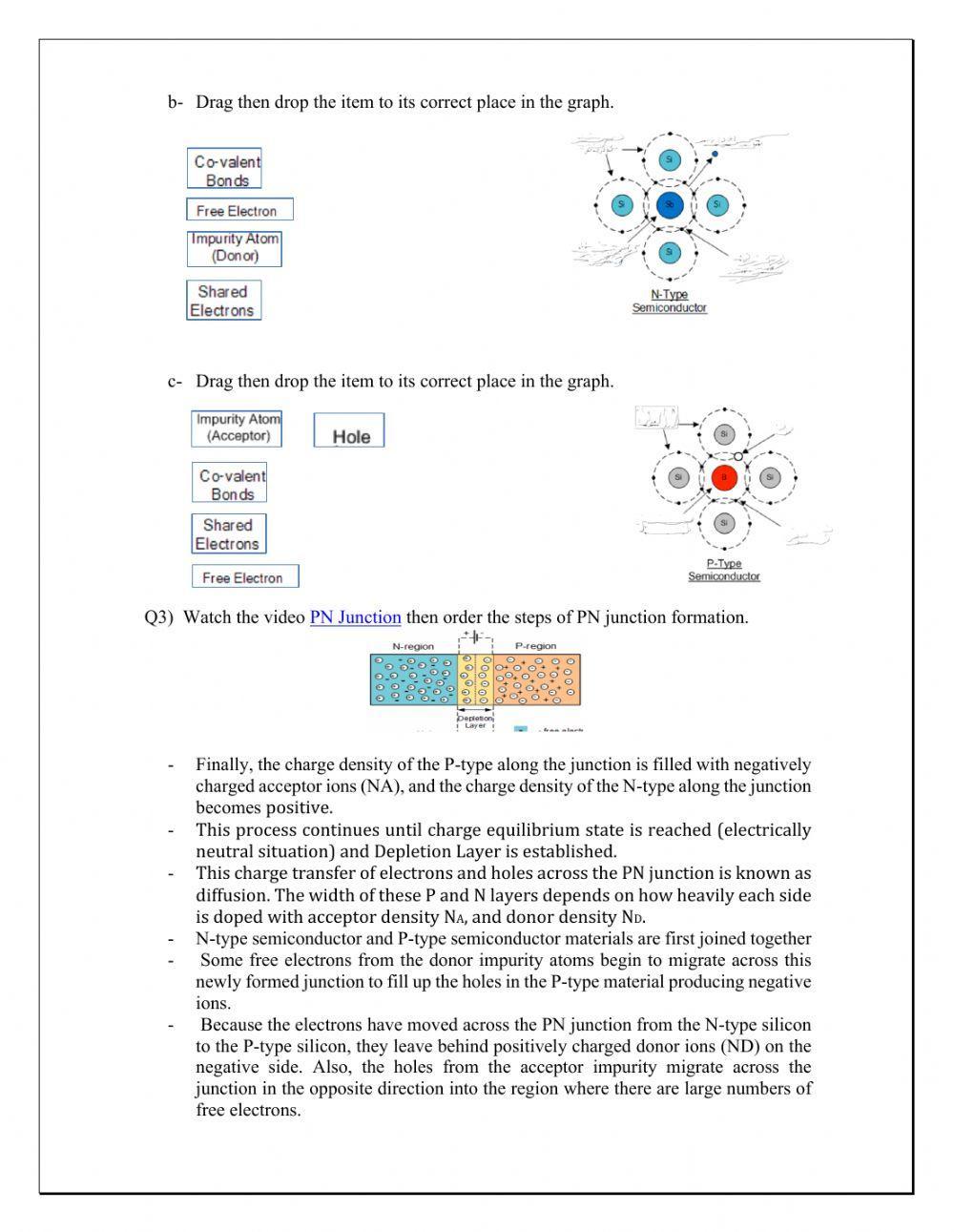 Electronics II worksheet | Live Worksheets