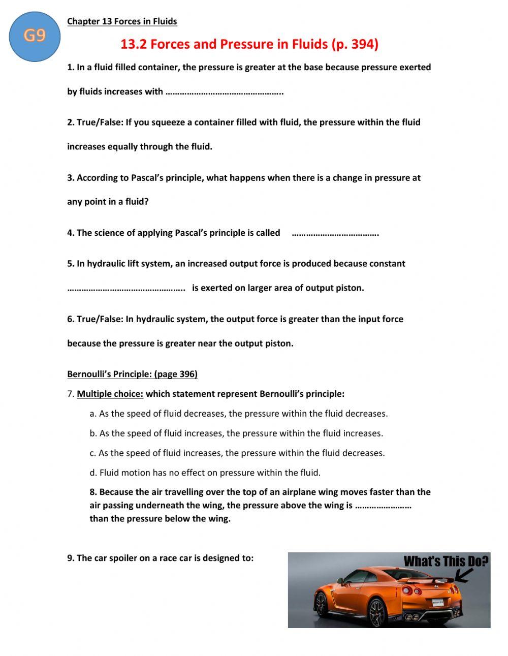 Akram Barghouthi | L13.2 Forces and Pressure in Fluids