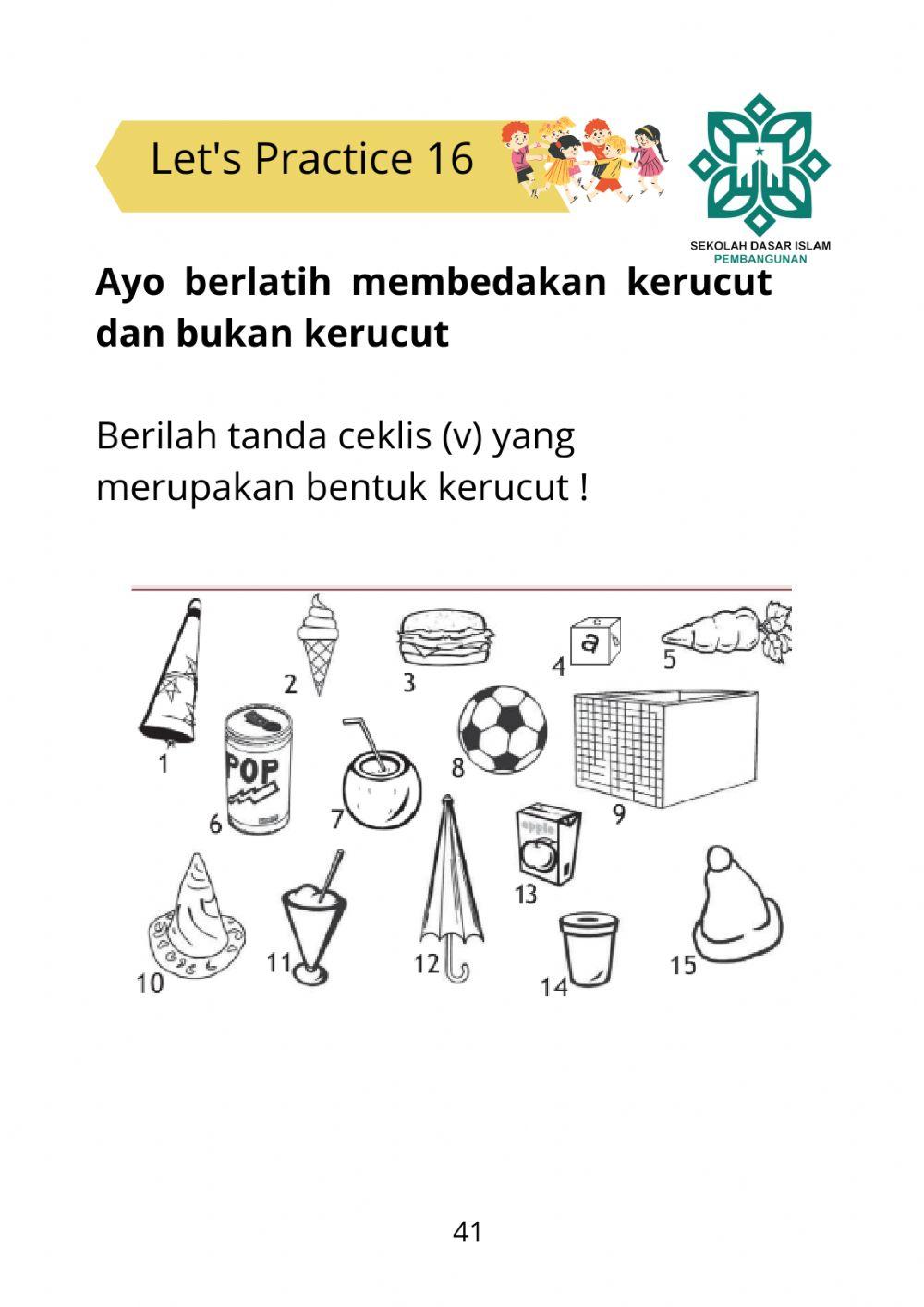 Let's Practice 16 worksheet | Live Worksheets