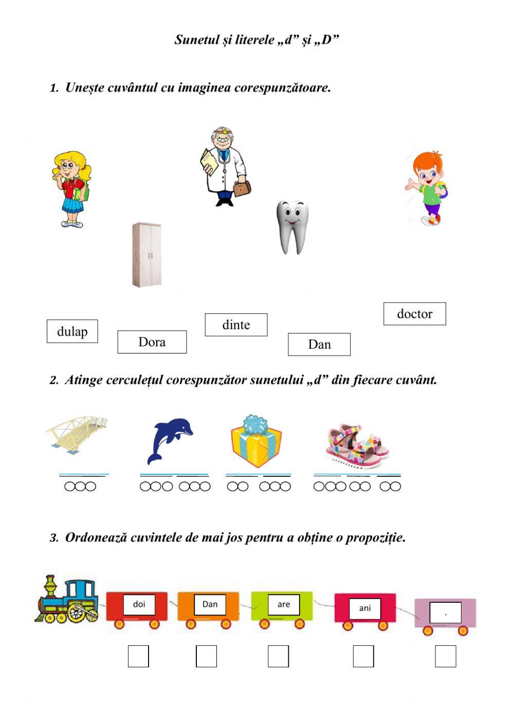 619186 | Sunetul și literele„d” și „D” | MIRA LEUCE