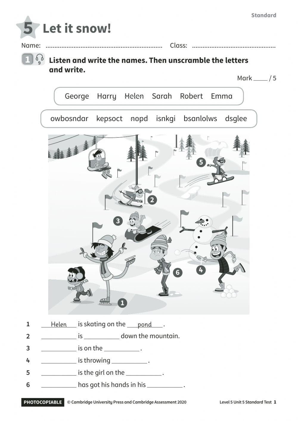 5º Be Curious U… | Free Interactive Worksheets | 6349564