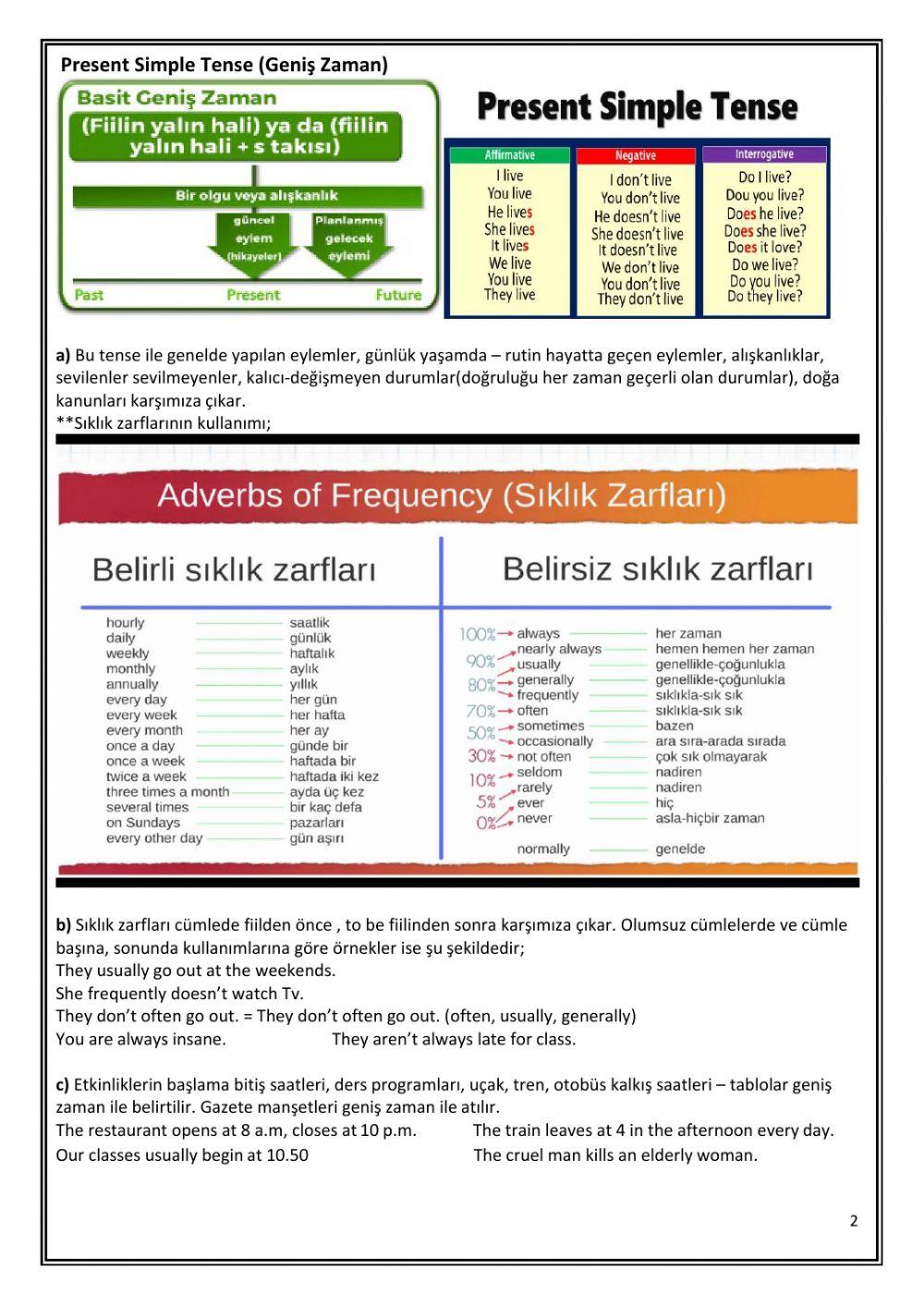10th Grade Theme 1 Grammar 622312 | mkarabulut42 | Live