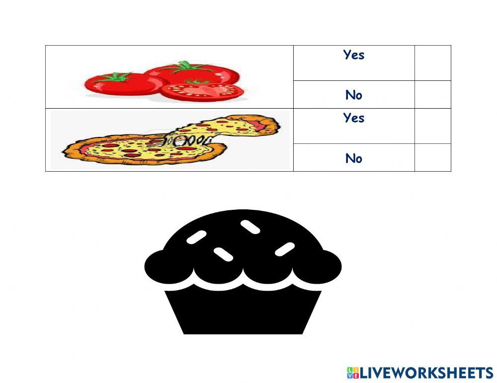 Food please activity for grade 3 | Live Worksheets