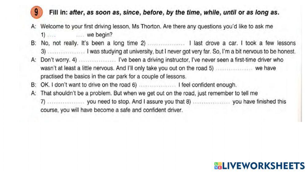 Linking-1 worksheet | Live Worksheets