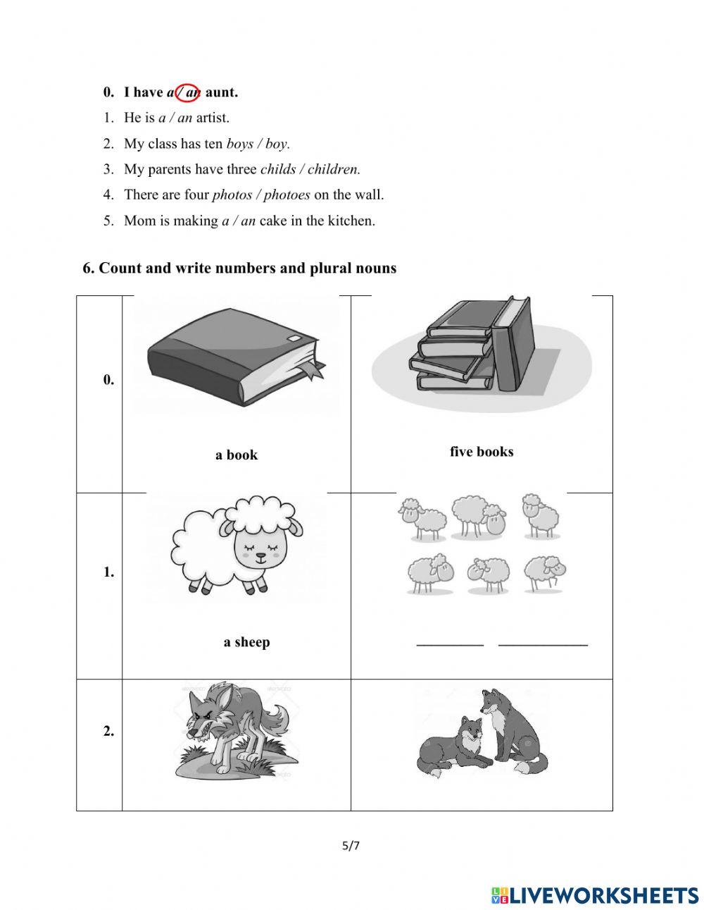 Test 1- G2 worksheet | Live Worksheets
