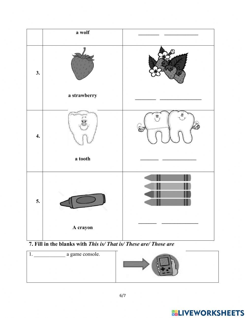 Test 1- G2 worksheet | Live Worksheets