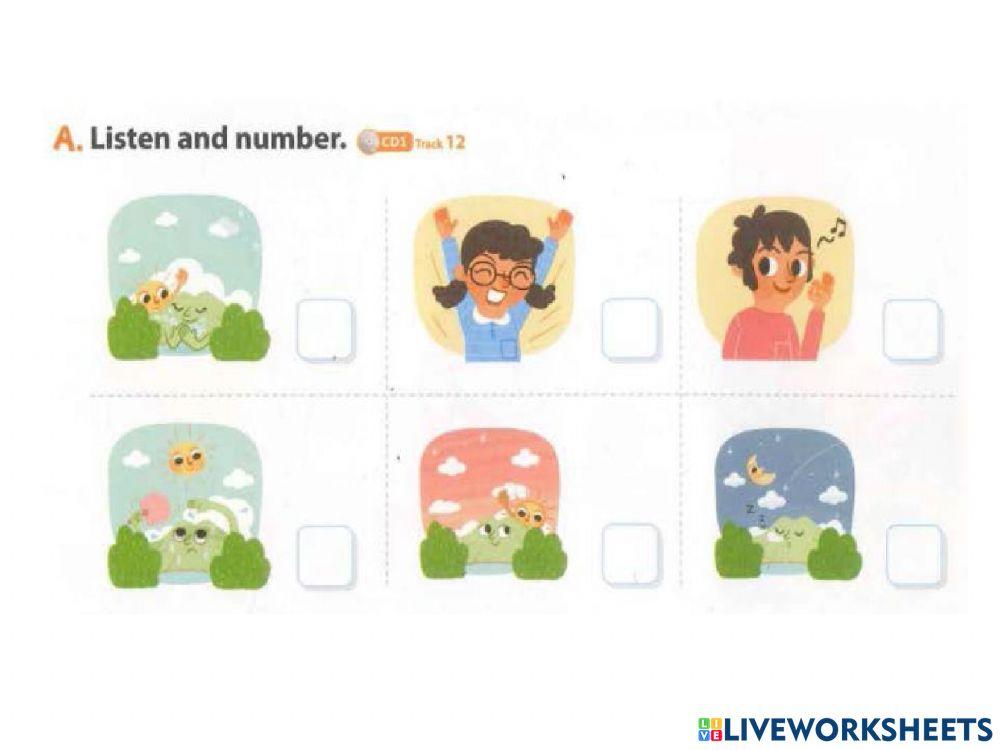 Listening skill 1 worksheet | Live Worksheets