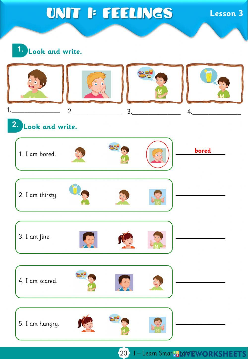 G2 - Review Unit 1 worksheet | Live Worksheets