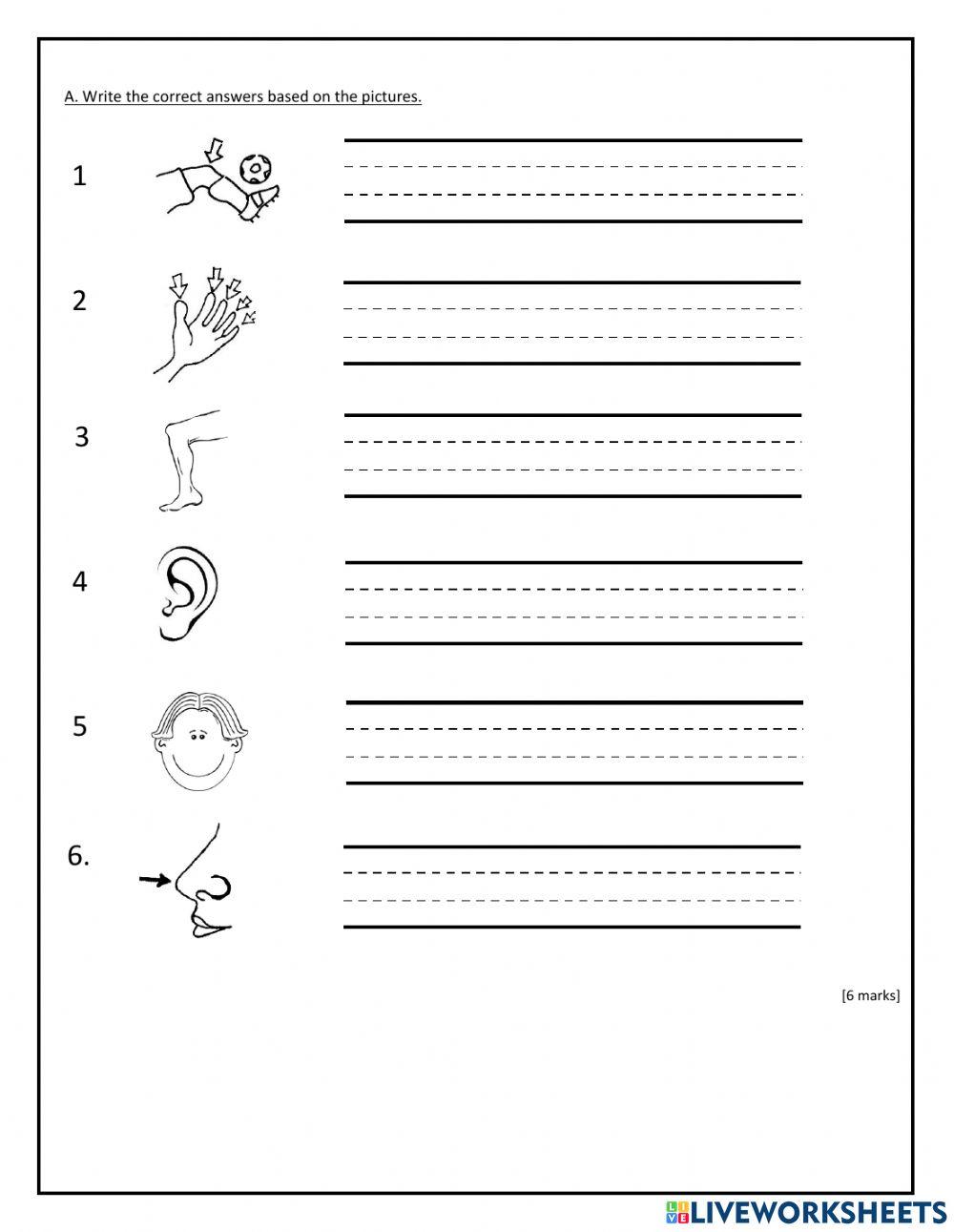 English year 2 paper 2 worksheet | Live Worksheets