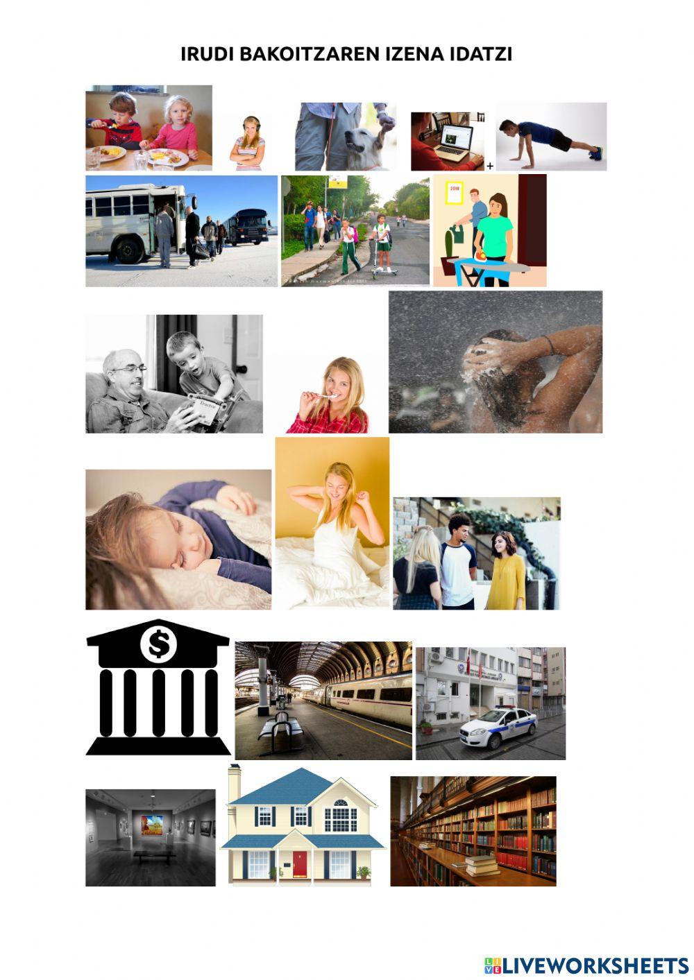 My world online exercise for 4 | Live Worksheets