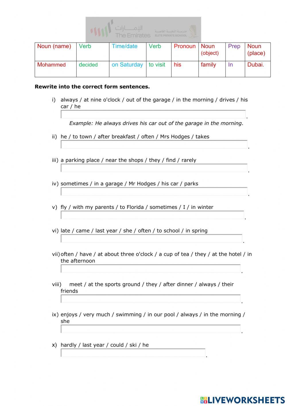 Conditionals online exercise for 11Bd | Live Worksheets