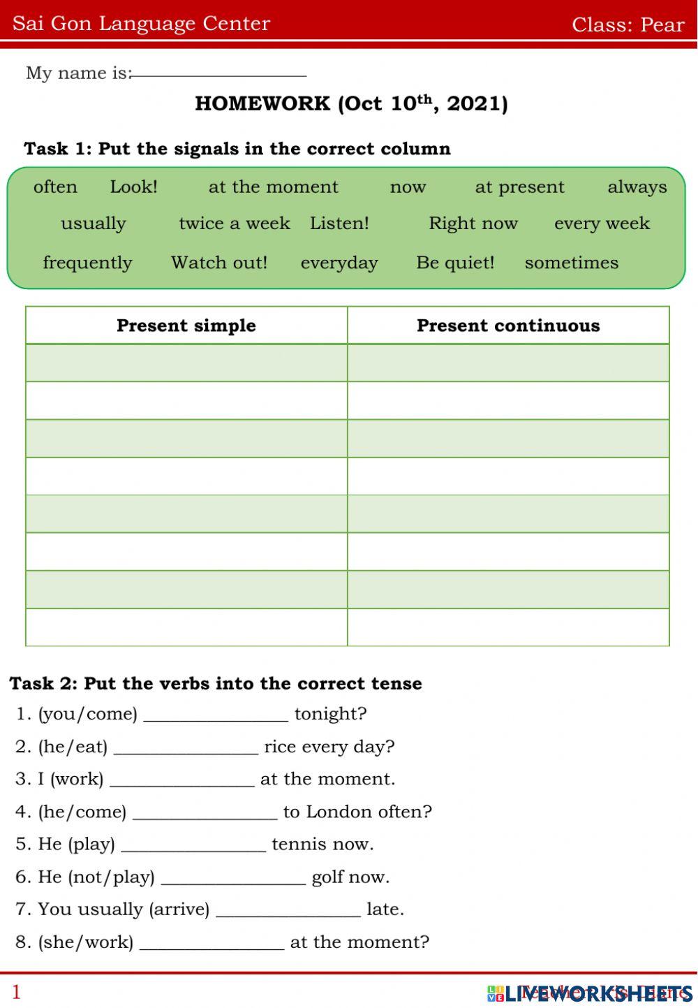 Homework-class Pear (Oct 10th) 1509034 | Dianenguyen96