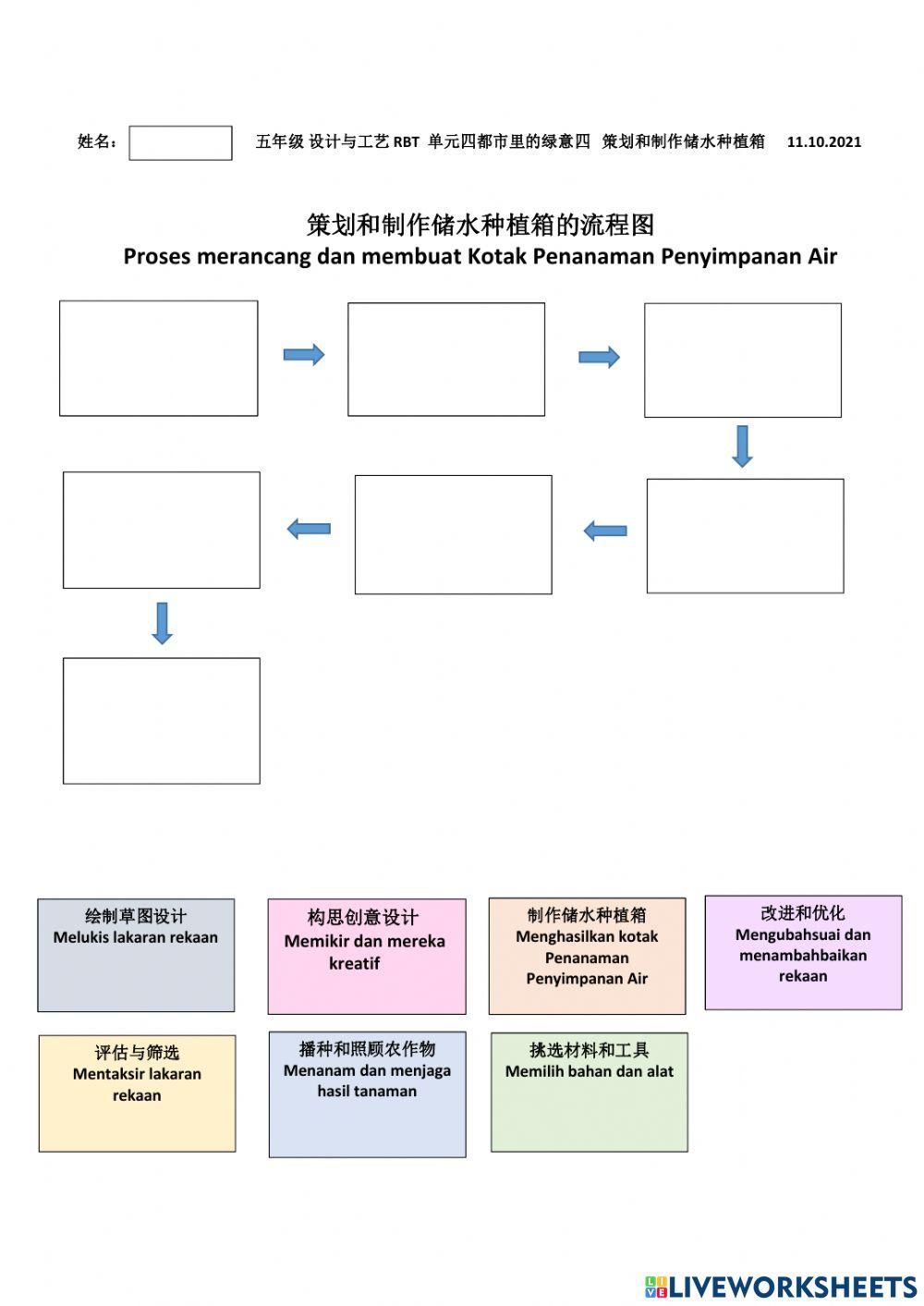 1011 RBT TAHUN 5 UNIT 4 6741029 | BONG | Live Worksheets