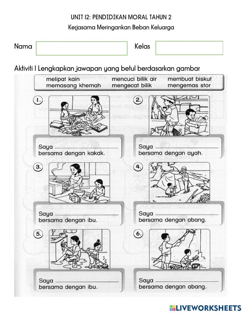 1510561 | Unit 12: Pendidikan Moral Tahun 2 (2) | MOHD