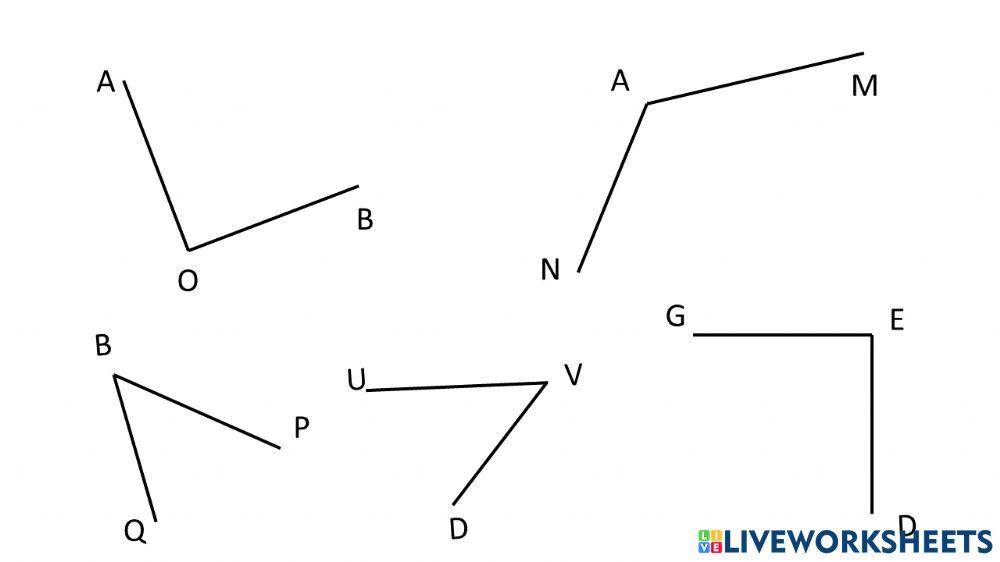 Góc interactive worksheet | Live Worksheets