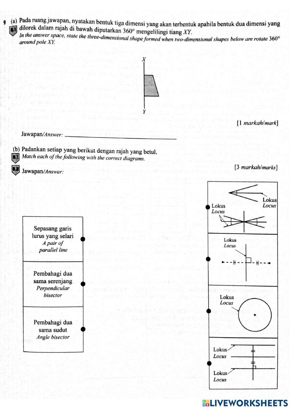 Matematik tingk… | Free Interactive Worksheets | 1511043