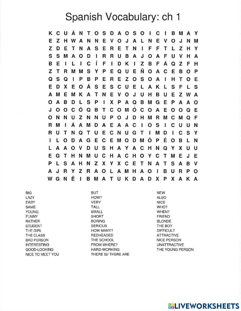 1513444 | Word search ch. 1 | norma padron