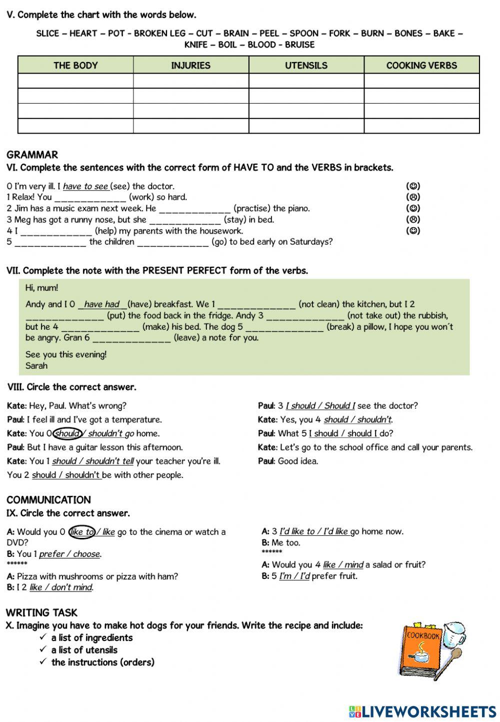 Year 2 - Test on Units 5 and 6 1514255 | carlelian | Live