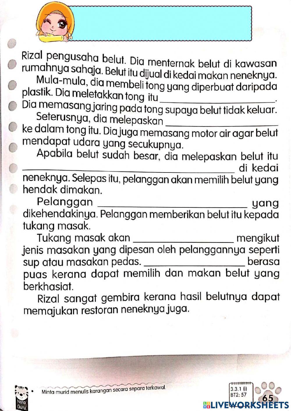 BM thn 2 interactive worksheet | Live Worksheets